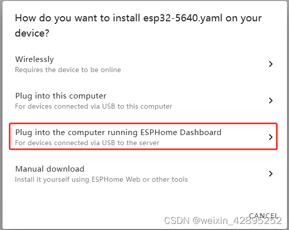 ESP32 CAM安装配置 第四部份：通过使用ESPHome的方式ESP32 Cam加到HomeAssistant_esp32 esphome-CSDN博客