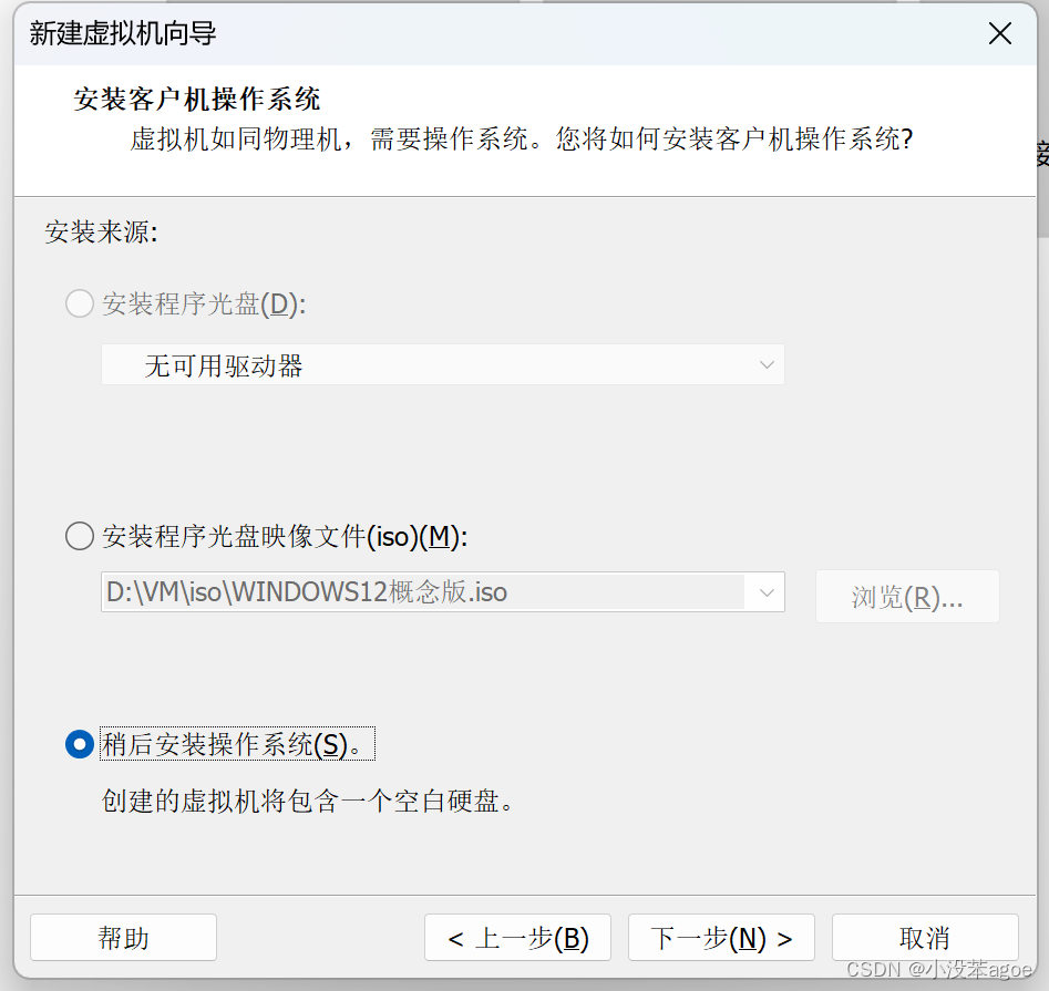 VMware Windows 12 概念版安装教程_vmware12-CSDN博客