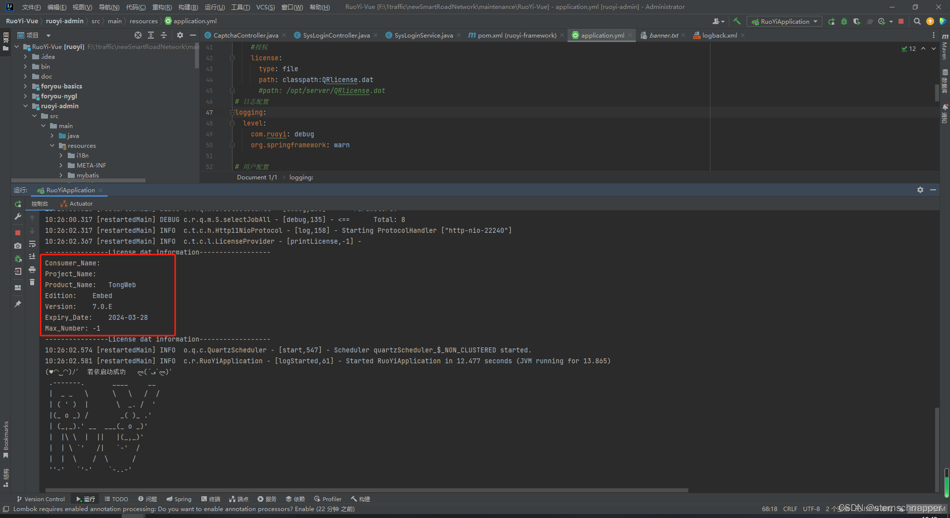 ruoyi-vue国产化适配之东方通TongWEB_tongweb嵌入式版-CSDN博客