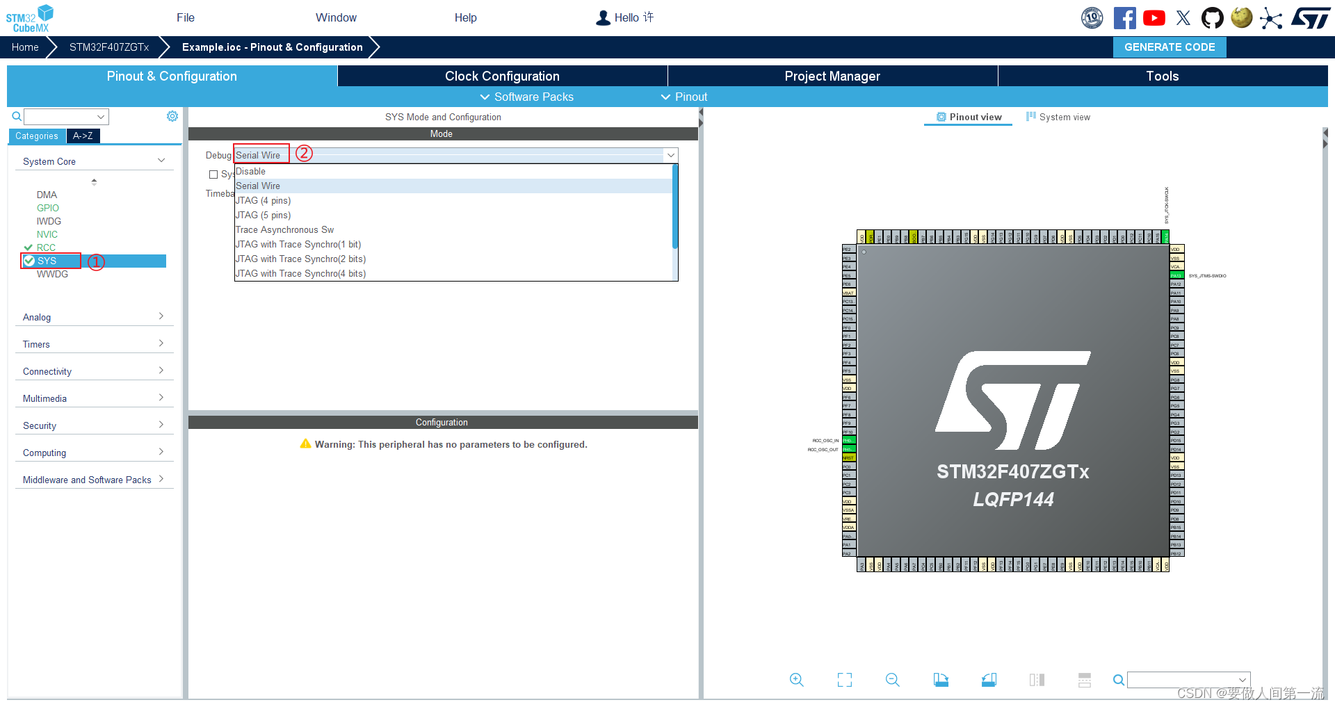 关于CubeMx基础配置篇，基于STM32 F407 探索者_stm32f407 rs232 cubemx-CSDN博客
