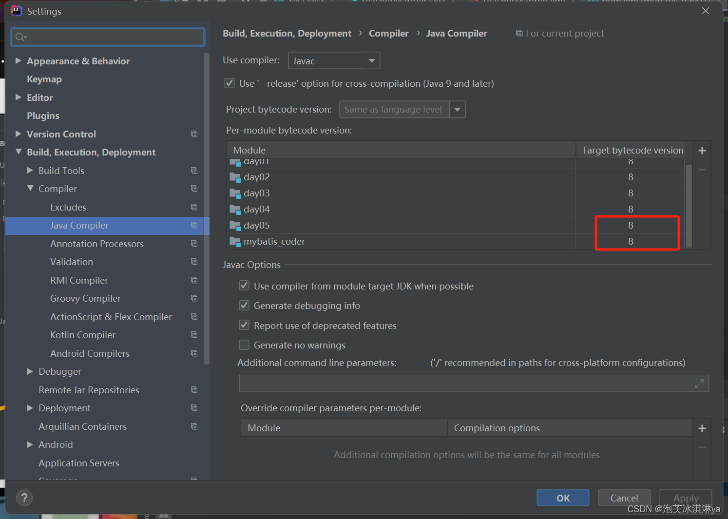 【bug】Error: java: 错误: 不支持发行版本 5-CSDN博客