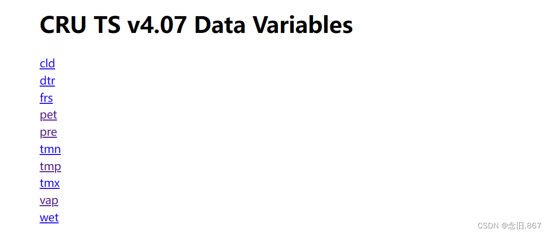 CRU气候数据处理_cru数据读取nc气象数据-CSDN博客