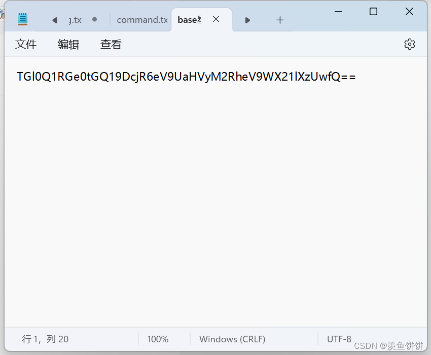 Litctf 2023 What1sbase 初级 Csdn博客 