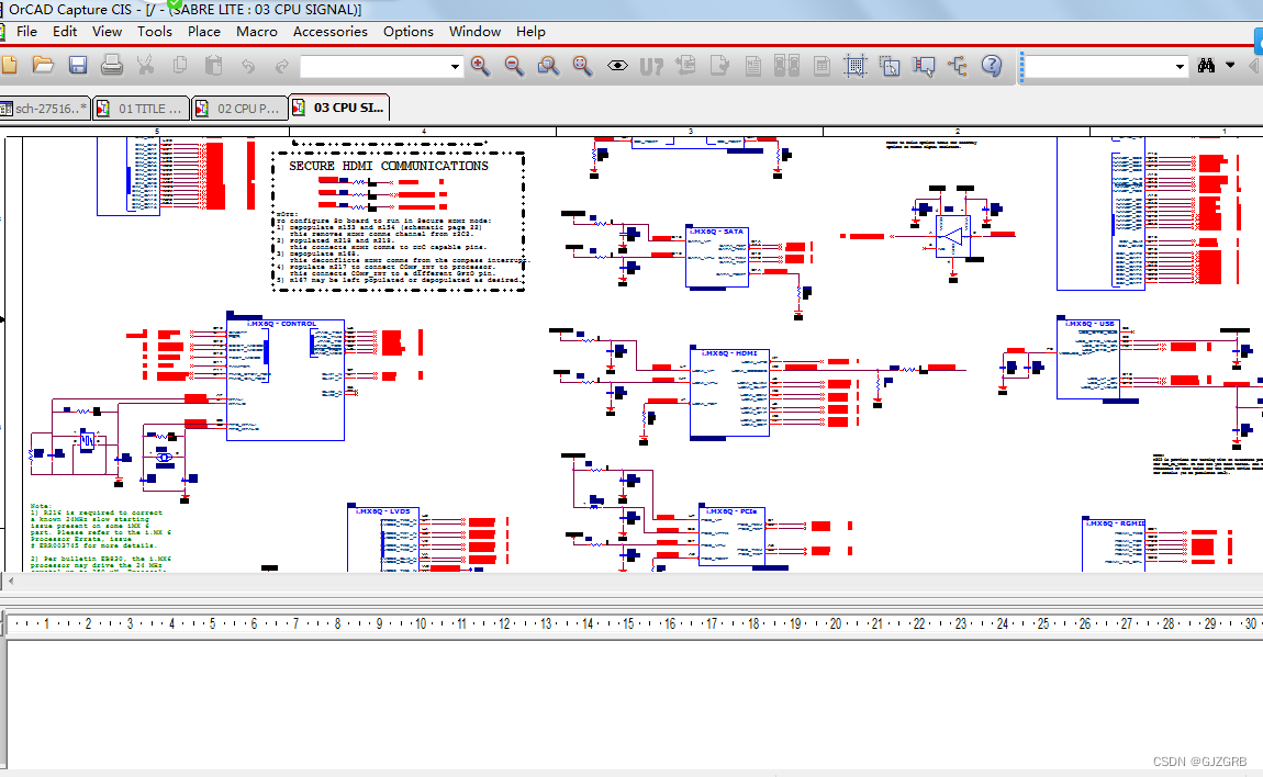 Imx6q 四核cortex A9 Nxp原厂 开发板cadence设计硬件(原理图pcbbom)文件 Csdn博客 1401