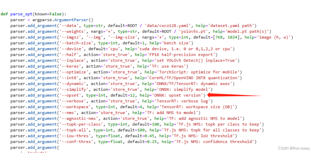 YOLOv8转ONNX时报错ValueError: max() arg is an empty sequence ONNX: export failure 0.0s: max() arg is ...