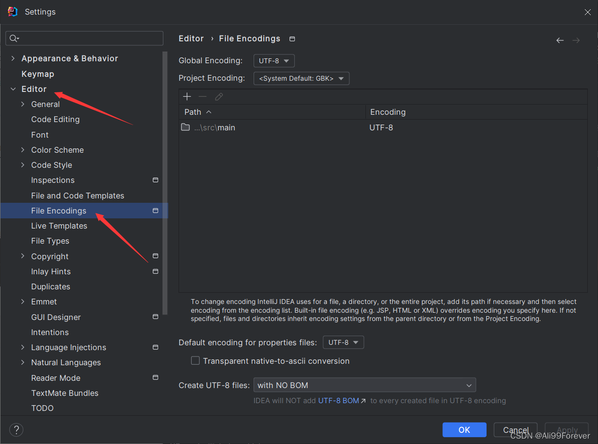 spring项目application.properties配置文件的注解在idea中乱码，字符编码为ISO-8859-1不能更改问题_idea application.properties ...