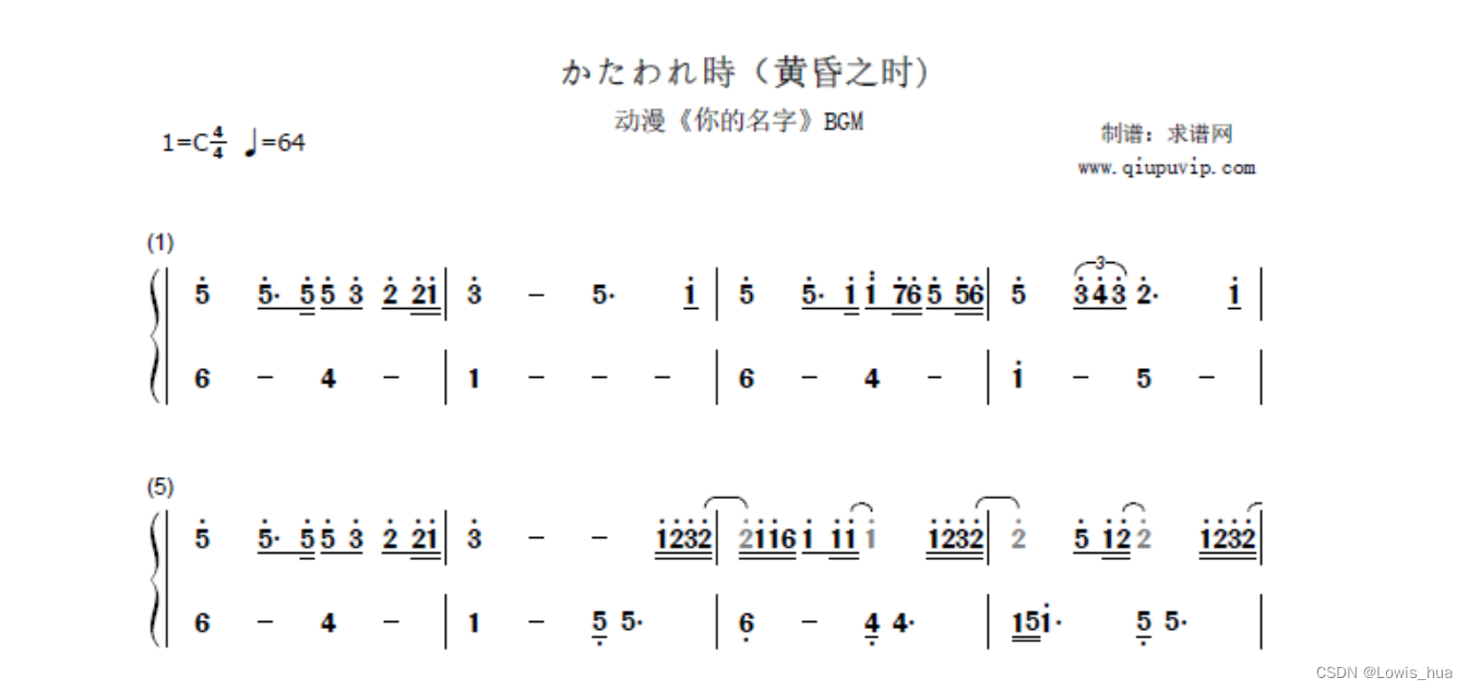 Arduino Uno基础工程：运用蜂鸣器播放《君の名は。》中的插曲《かたわれ時》（附代码）arduinouno蜂鸣器音乐代码 Csdn博客 9998