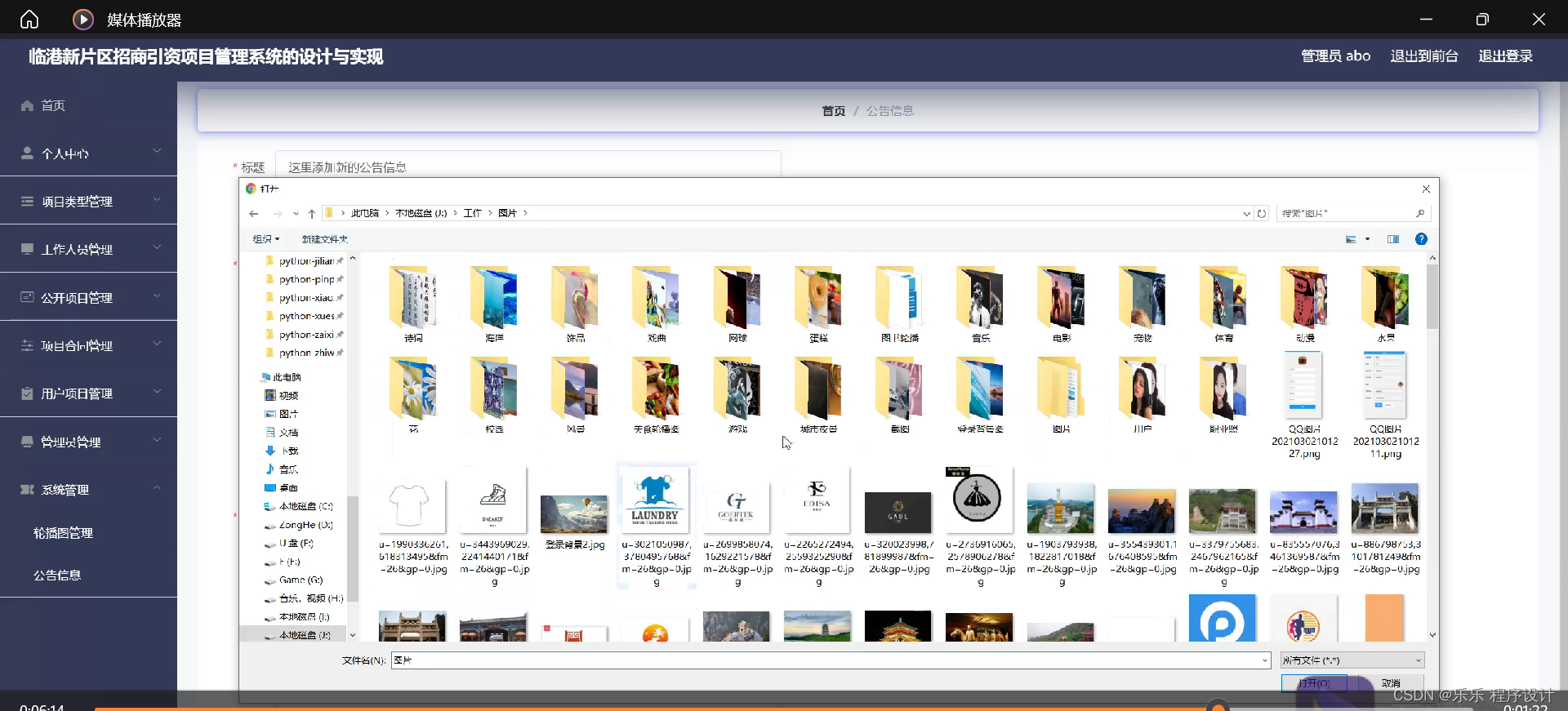 ssm/php/node/python临港新片区招商引资项目管理系统的设计与实现-CSDN博客
