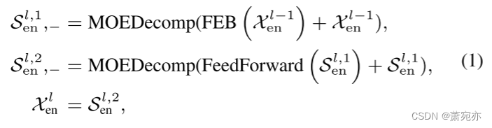 FEDformer: Frequency Enhanced Decomposed Transformer for Long-term Series Forecasting-CSDN博客