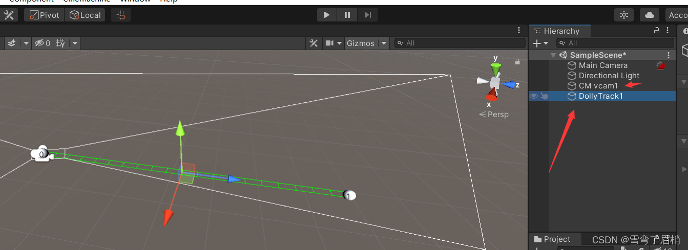 Unity3d Cinemachine篇（二）— Dolly CamerawithTrack_unity cinemachine dolly camera with track-CSDN博客