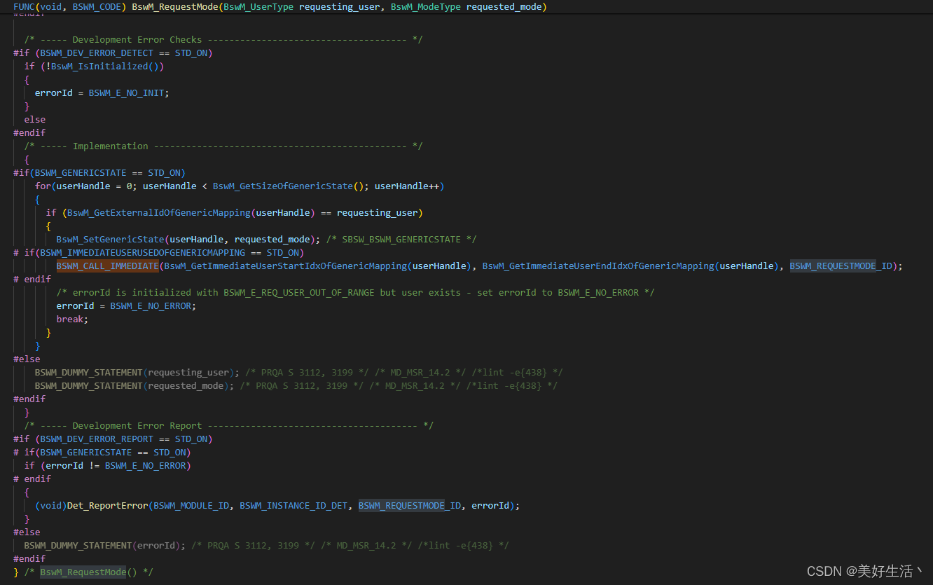 AUTOSAR Davinci 达芬奇BswM代码分析_autosar bswm bswmgenericrequest-CSDN博客