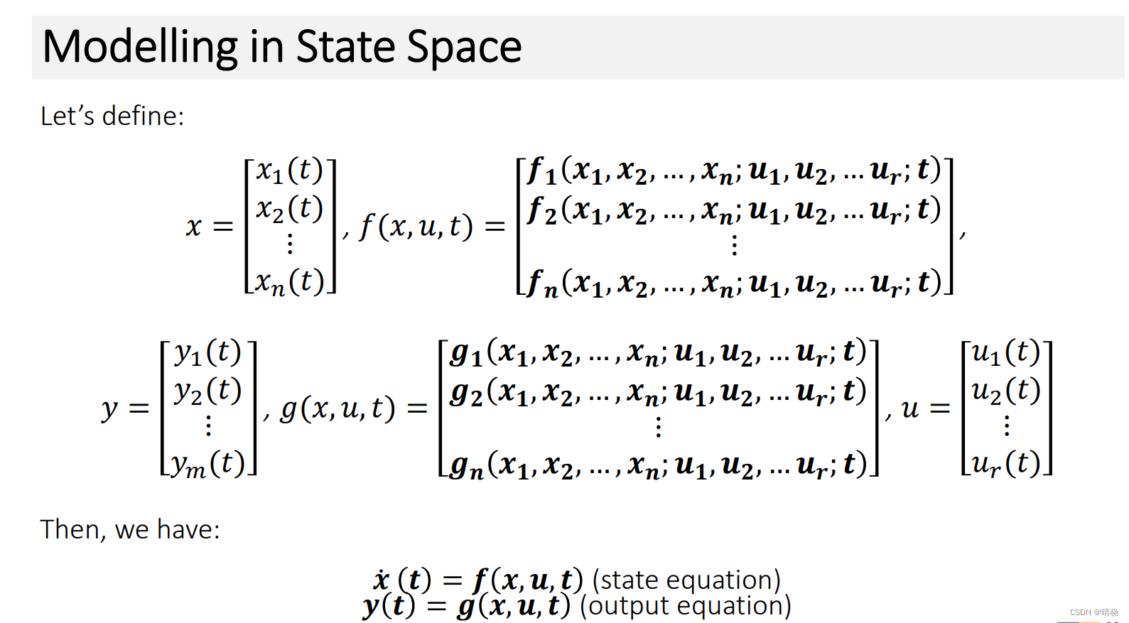 EE311FZ 控制系统期末复习 【状态空间 & 矩阵】_ackermann formula-CSDN博客