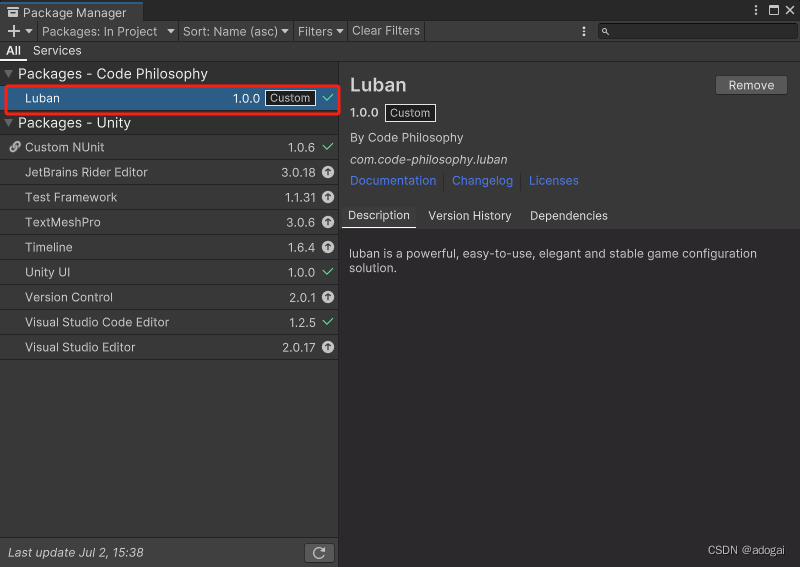 unity强力配置插件Luban【Next最新版本】（一）部署_unity luban-CSDN博客