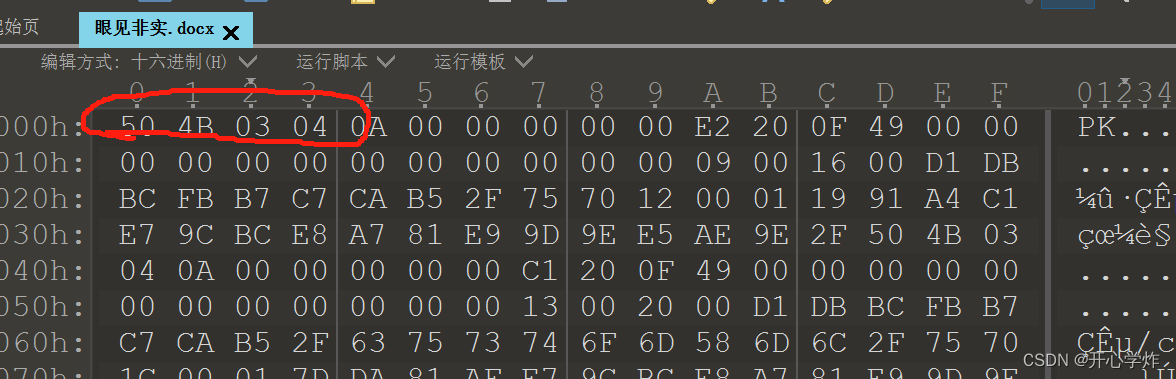 BugKu CTF(杂项篇MISC)练习—眼见非实_ctf misc 89504e开头-CSDN博客