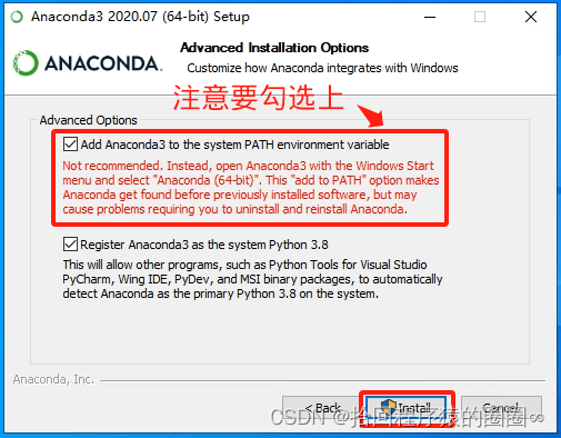 Windows系统/Anaconda（Python）环境下安装PyTorch【CPU版】_anaconda安装python>=3.8与pytorch>=1.8-CSDN博客