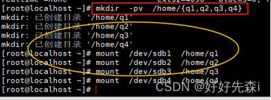 实现“Linux磁盘并分区管理_linux在硬盘sdb上创建分区sdb3-CSDN博客