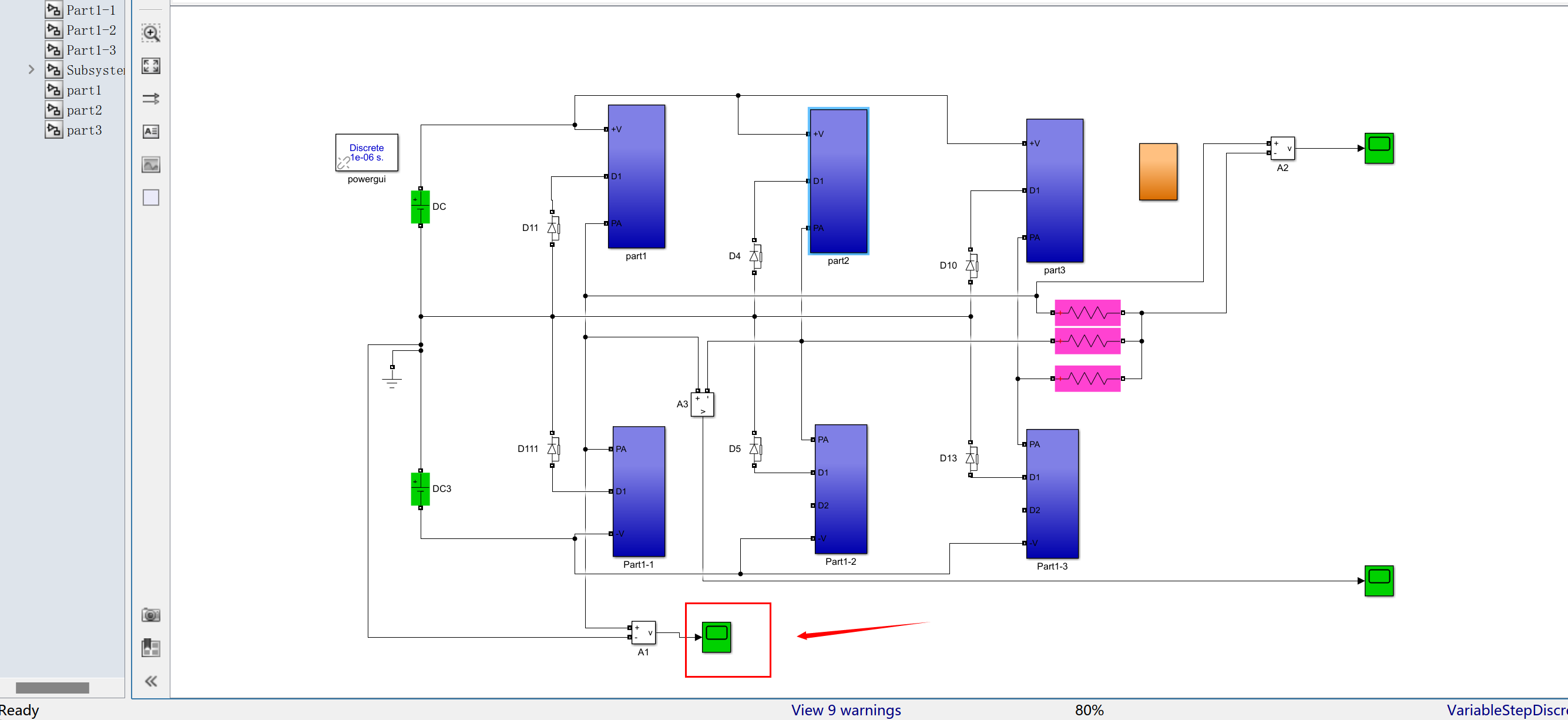 使用相位对立分布PWM（PODPWM）技术模拟了三电平NPC研究（Simulink仿真实现）_三电平simulink换流仿真-CSDN博客
