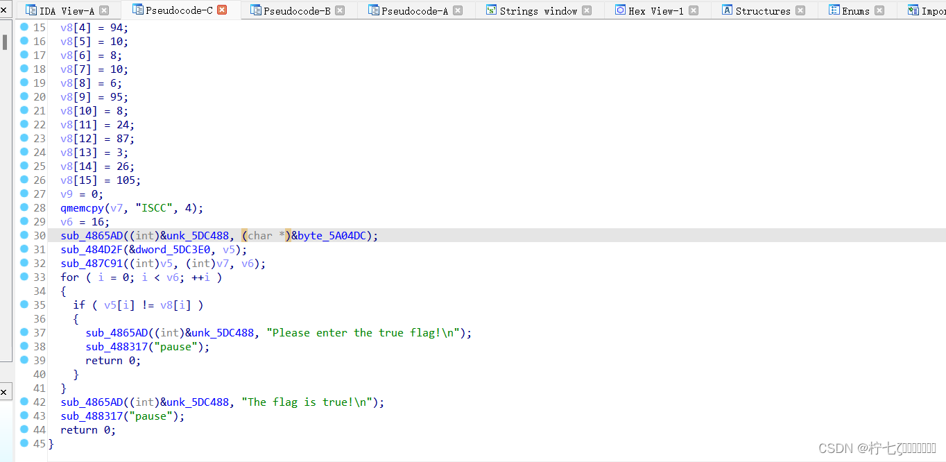 ISCC常态化训练-JustDoIt-CTF Reverse_ctf just do it-CSDN博客