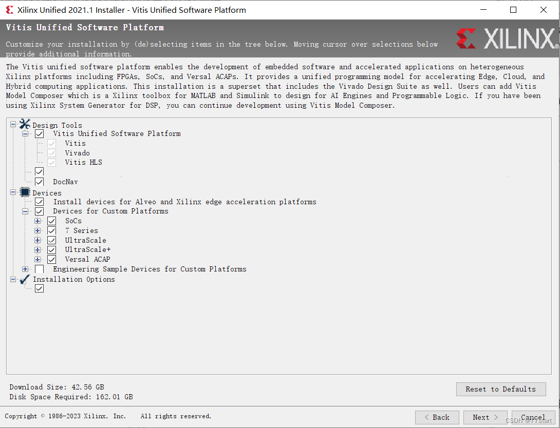 【软件安装环境配置——vivado/vitis】vivado/vitis2021最全安装教程_vivado 2021.1安装-CSDN博客