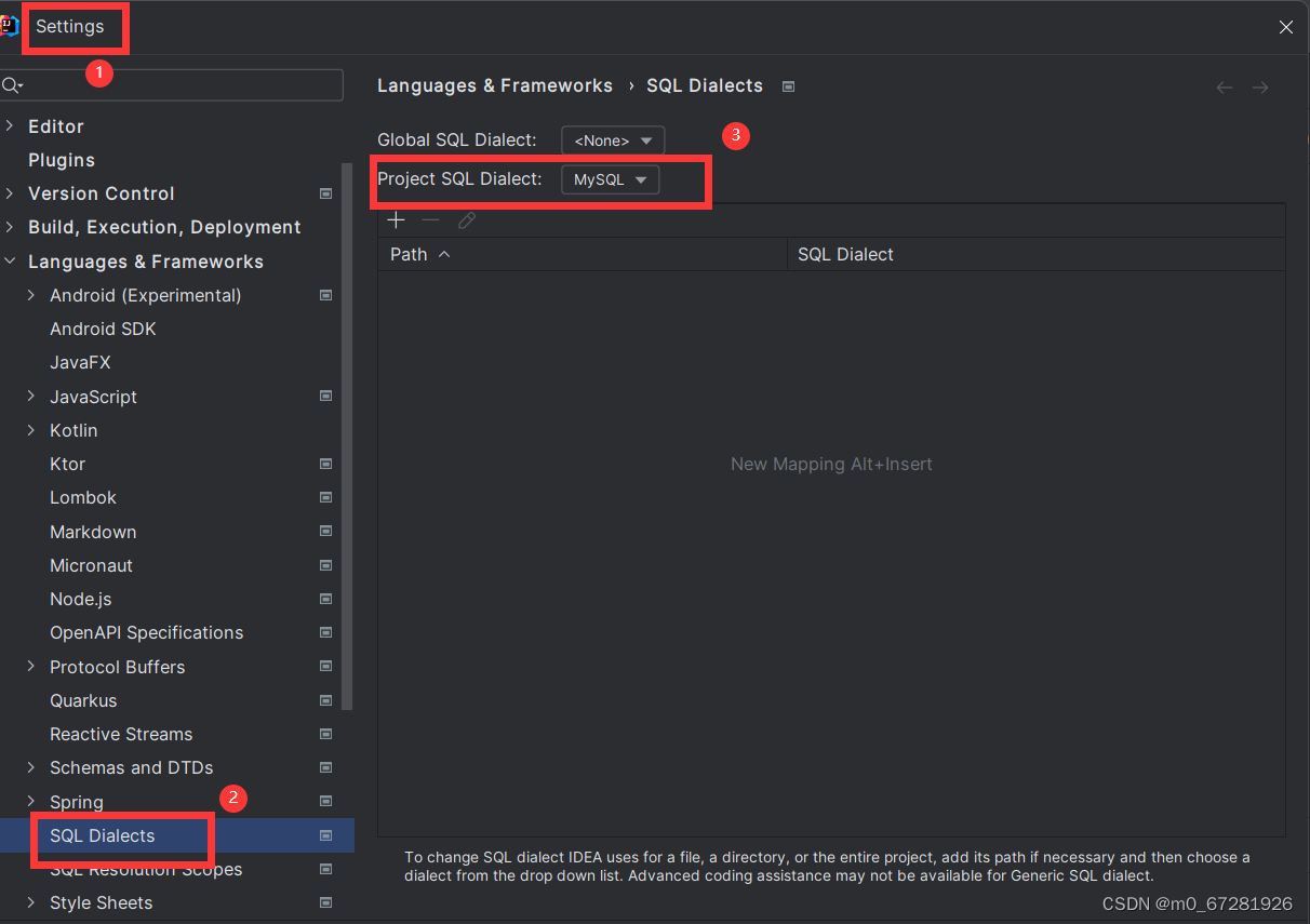 idea设置mysql方言_idea怎么设置方言-CSDN博客