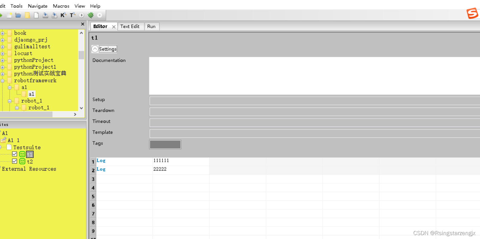 【Robor framework】failed: AttributeError: ‘Output‘ object has no attribute ‘_xmllogger‘ Log打印报错未 ...