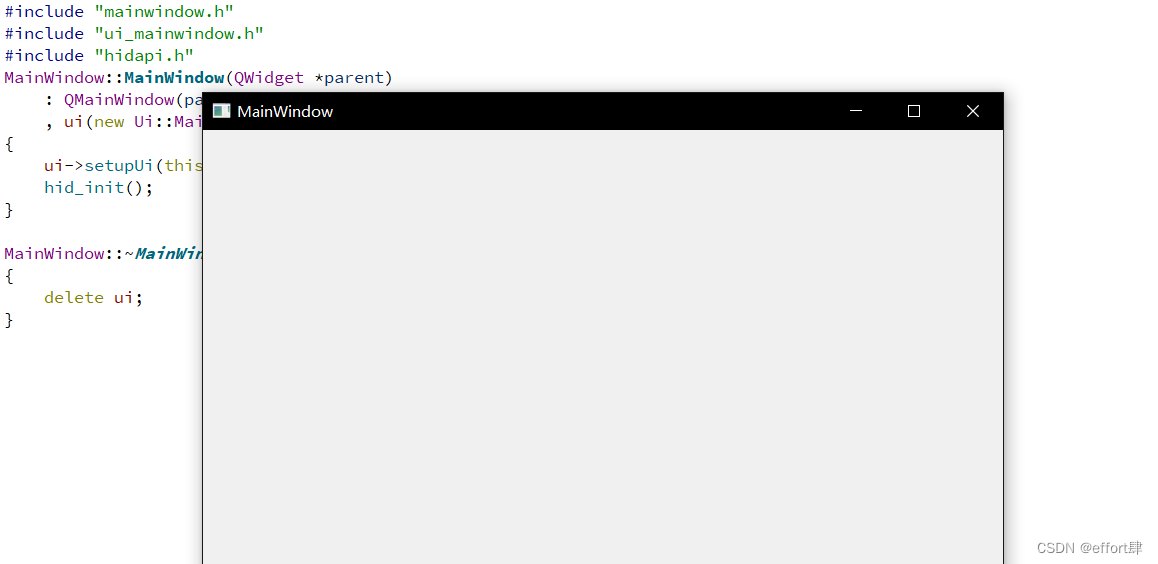 Qt调用hidapi创建USB上位机应用程序 巨详细_qt hidapi-CSDN博客