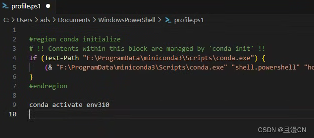 启动CMD/powershell命令窗口时，设置默认的python虚拟环境 in window10_如何更改powershell中的python默认运行环境-CSDN博客