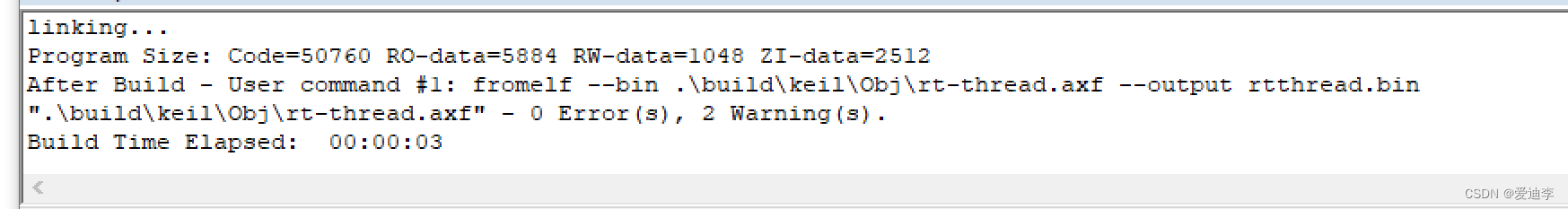 使用RT_thread官方BSP报错Undefined symbol rt_thread_create (referred from main.o)._rtthread undefined ...