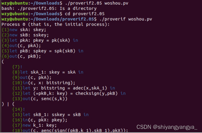 在Ubuntu上完成proverif分析协议和握手实验实验_proverif到底怎么写-CSDN博客