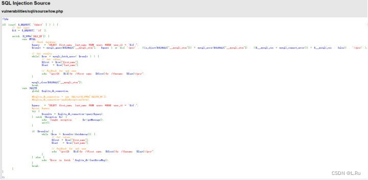 DVWA-SQL Injection模块展开实验_利用kali linux对dvwa的sql injection模块展开实验,包括: 6.low等级;-CSDN博客