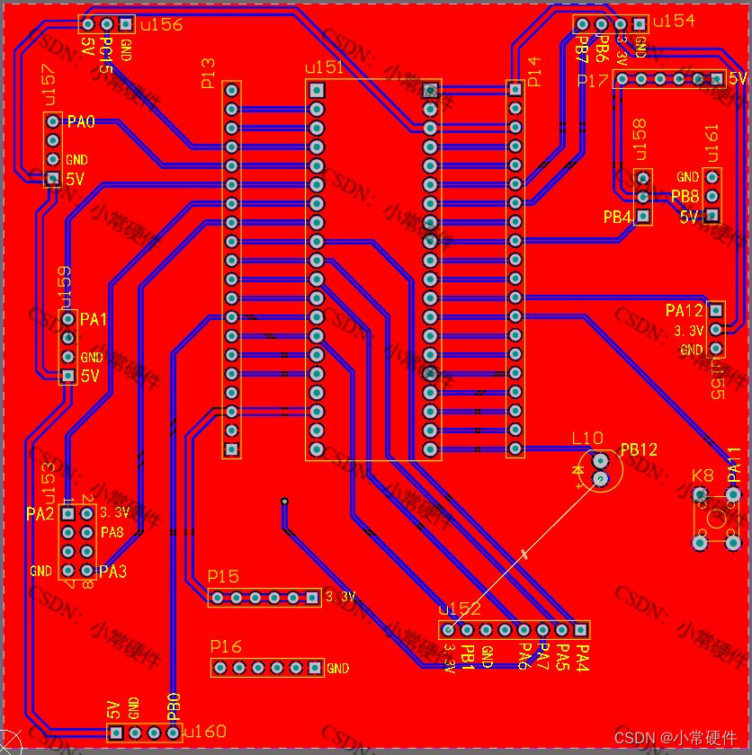 STM32开发实例_基于STM32单片机的宠物投喂系统（电路图+PCB+程序+流程图）24-32-24_单片机喂狗芯片-CSDN博客