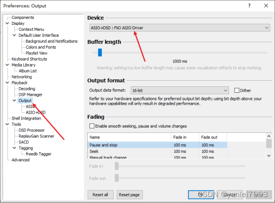 飞傲Fiio+foobar2000 实现dsd解码+灯正常显示_foobar2000 dsd-CSDN博客