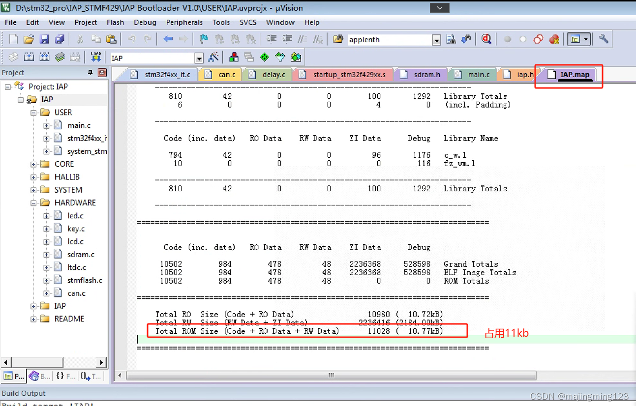STM32---IAP在线升级内存分配说明_iap升级-CSDN博客