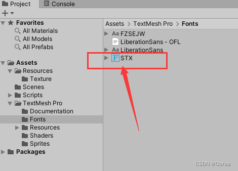 TMP字体的导入、TMP面板上蓝色图标T遮挡视线怎么修改？-CSDN博客