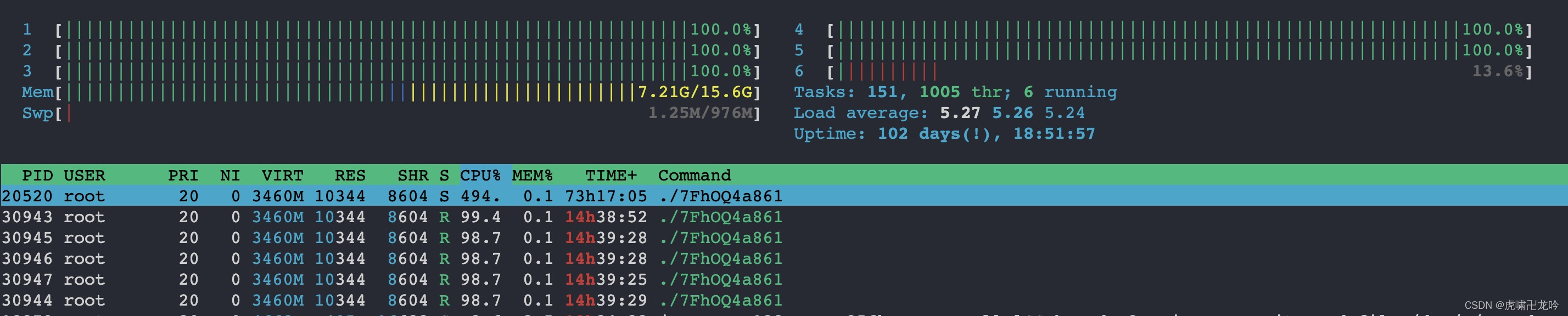 记录一下遭遇xmrig挖矿病毒的经历_xmrig 入侵-CSDN博客