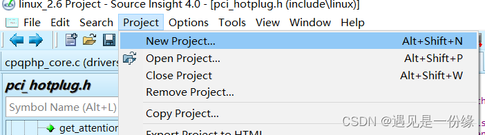 source insight_source insight怎么导入项目-CSDN博客
