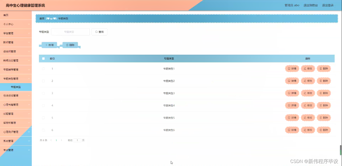 Java计算机毕业设计高中生心理健康管理系统（附源码springboot开题论文部署）心理健康管理系统论文答辩问题及答案 Csdn博客