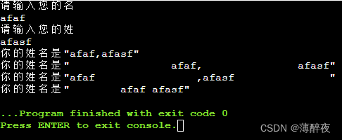 C Primer Plus 第6版 第四章编程练习-CSDN博客