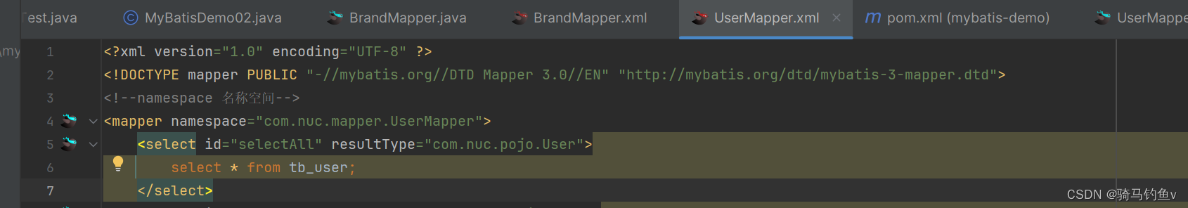 Maven项目中，Mybatis的基本使用-CSDN博客
