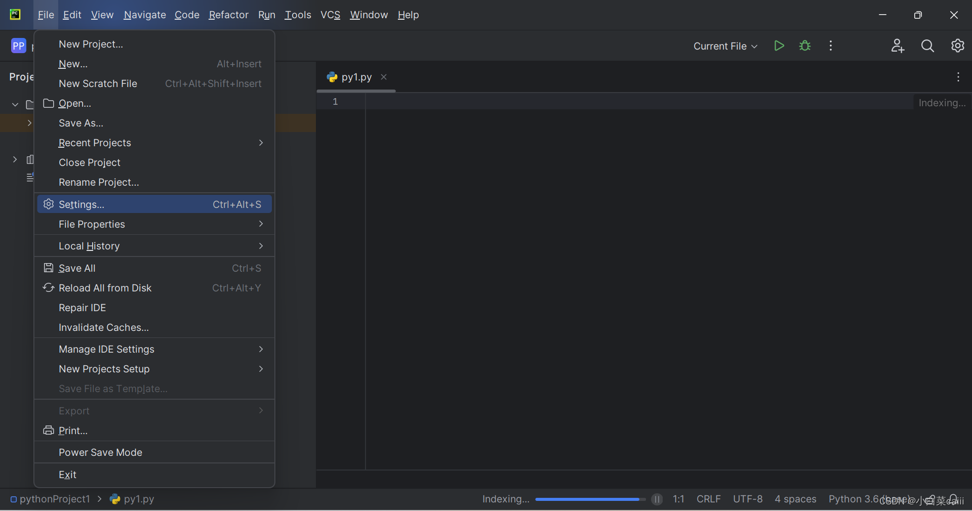Pycharm菜单栏总是被折叠隐藏怎么办？只需两步_pycharm2024怎么显示菜单栏-CSDN博客