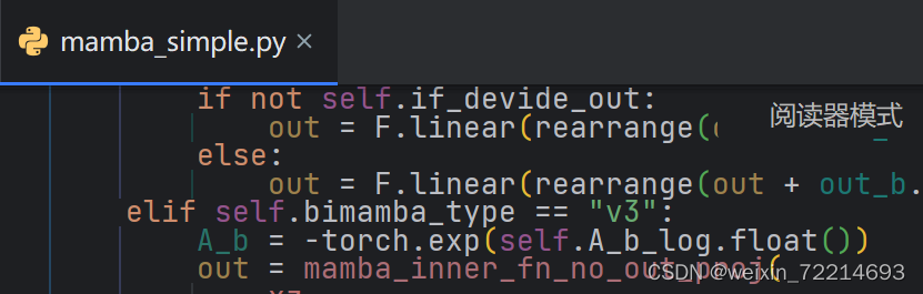 pan-mamba的crossmamba，mamba_ssm的bimamba_type == “v3“与extra_emb不存在问题解决 ...