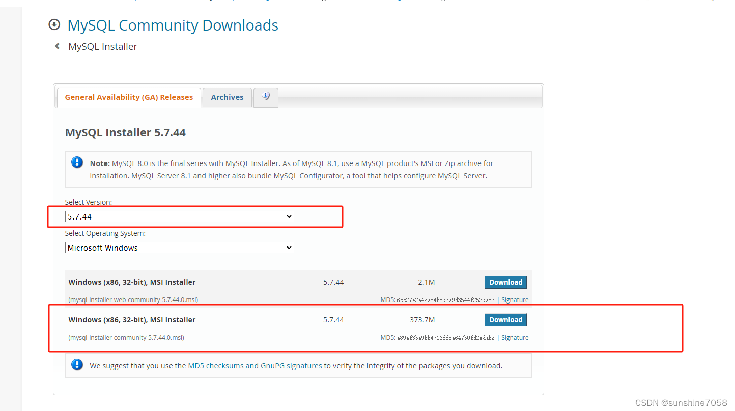 Windows安装MySQL5.7-CSDN博客