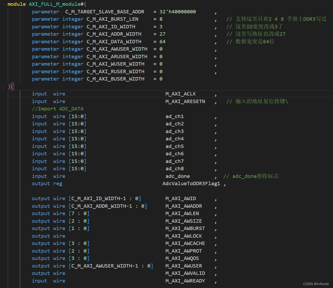 国产FPGA(PGL50G6FBG484)使用AXI总线协议配置DDR3_ddr3 axi协议-CSDN博客