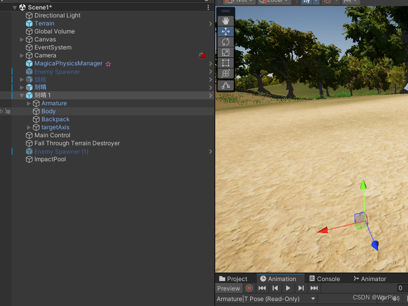 Unity动画系统笔记_unity动画的original 和 rootnoderotation的差别-CSDN博客