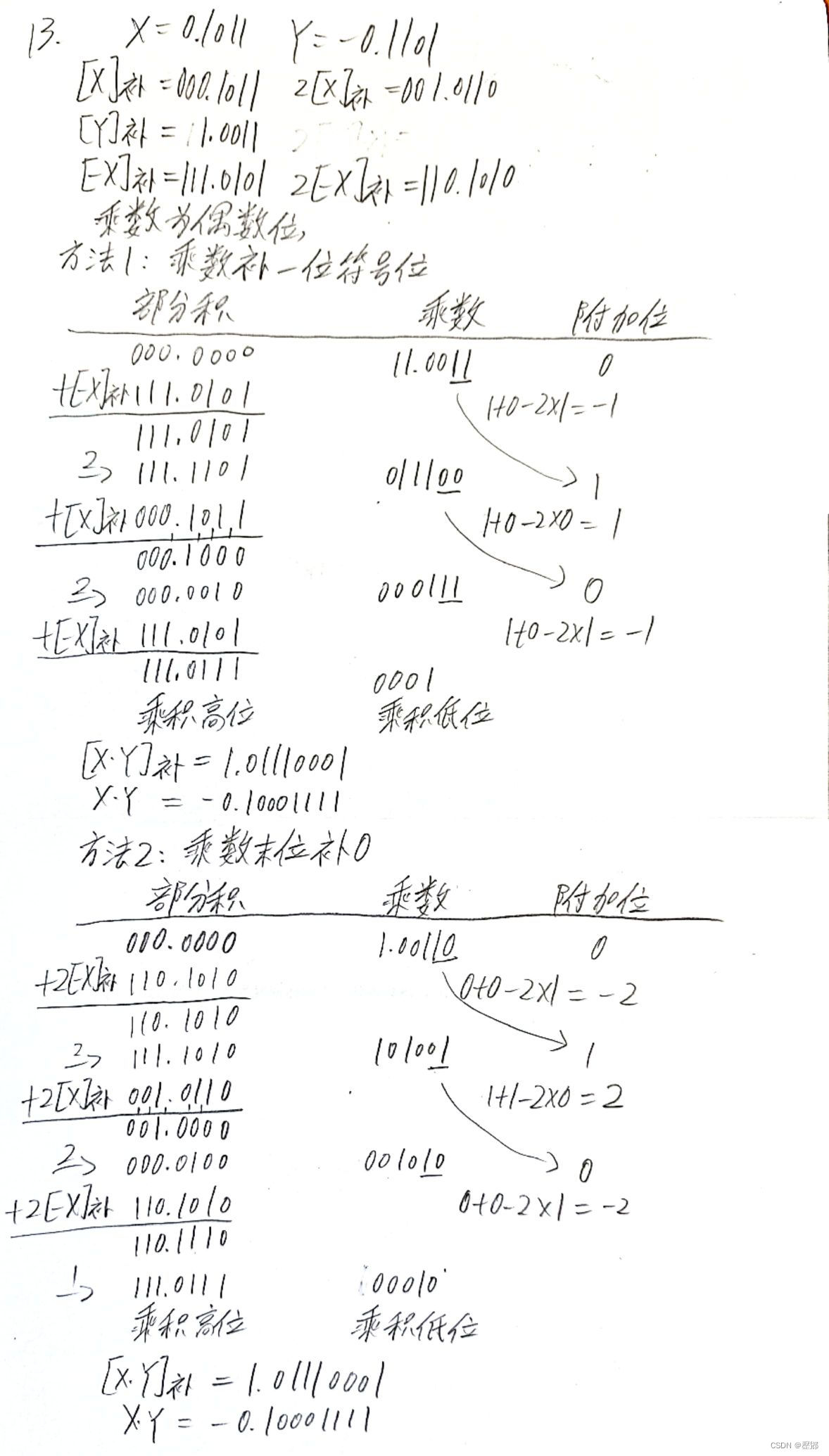 计算机组成与体系结构第2版习题答案补完计划赵姝陈洁主编 第3章运算方法与运算器 安徽大学出版社计算机组成与体系结构赵姝版课后答案 Csdn博客