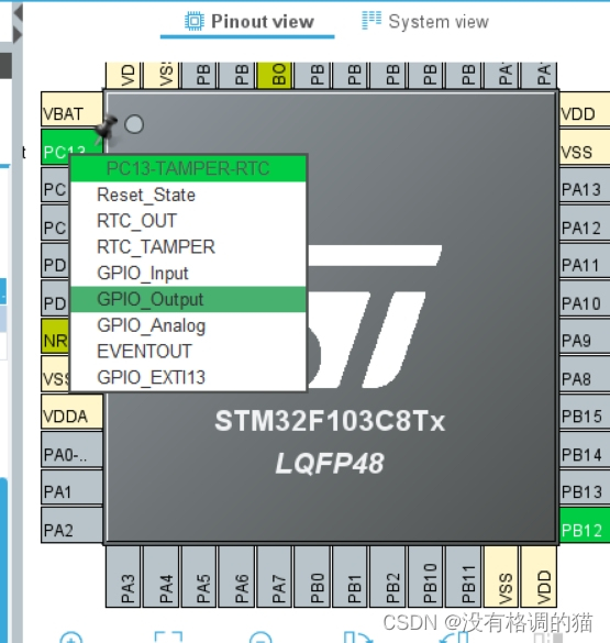 Stm32标准库和hal库的对比学习1《学习gpio的初始化和点亮小灯》stm32f103c8t6hal库gpio初始化 Csdn博客