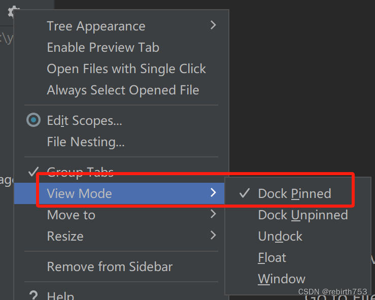 idea点击代码，左边菜单栏中的项目目录自动收缩_idea项目目录折叠-CSDN博客