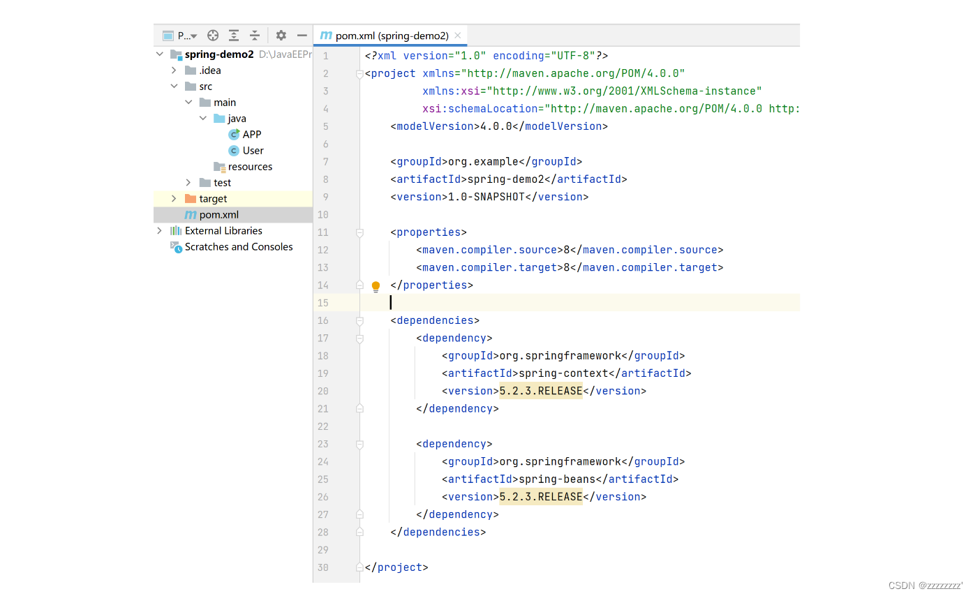 浅谈Sping_idea引入springframework-CSDN博客