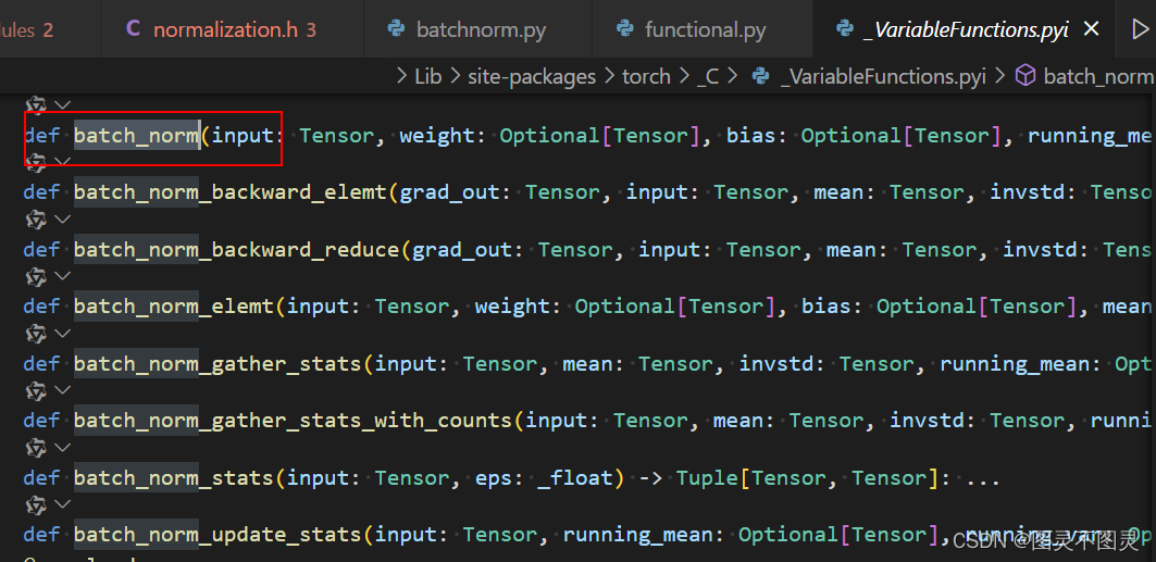 怎么查看pytorch中BatchNorm的C++源码_torch的csrc在哪-CSDN博客