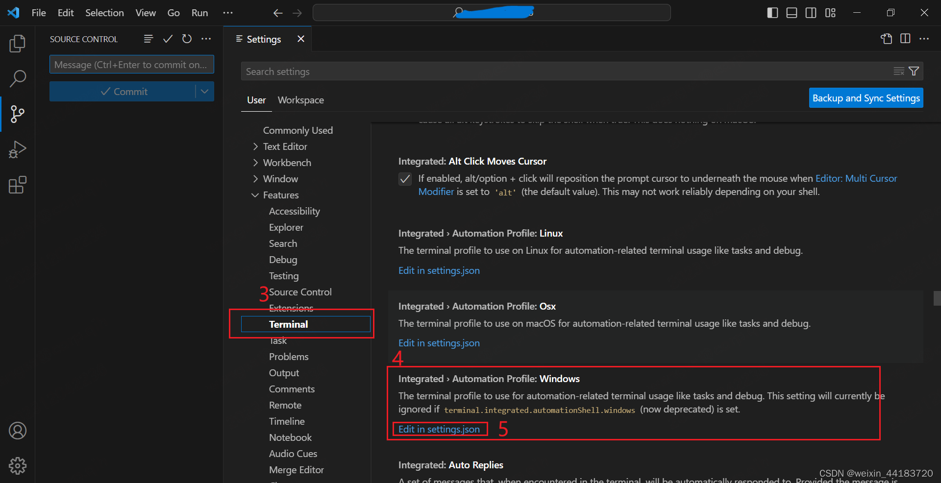 VScode终端打不开，报错显示‘The terminal process failed to launch…_the terminal process failed to launch ...